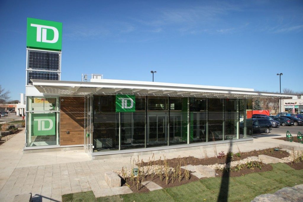 TD BANK’S NEW CONCEPT BRANCH | Green Building