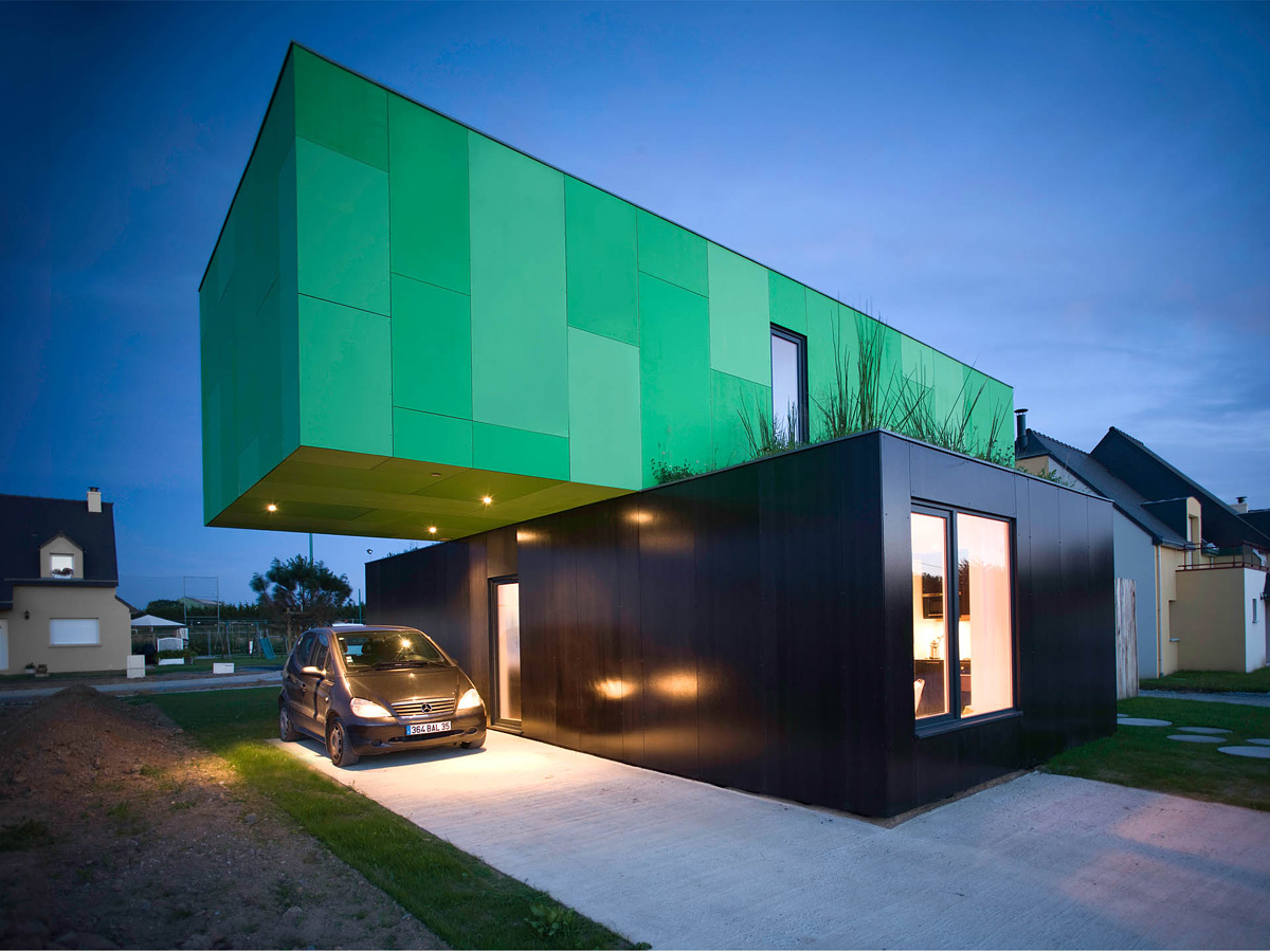 AMAZING SHIPPING CONTAINER ARCHITECTURE | Green Building