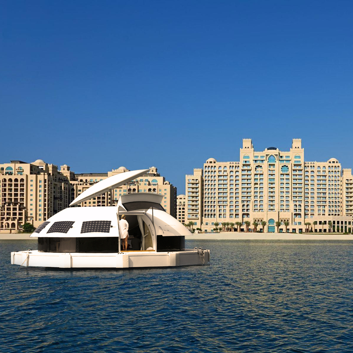 ANTHENEA – Eco Friendly Floating Capsule | Green Building