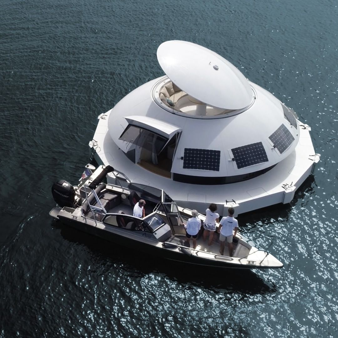 ANTHENEA – Eco Friendly Floating Capsule | Green Building