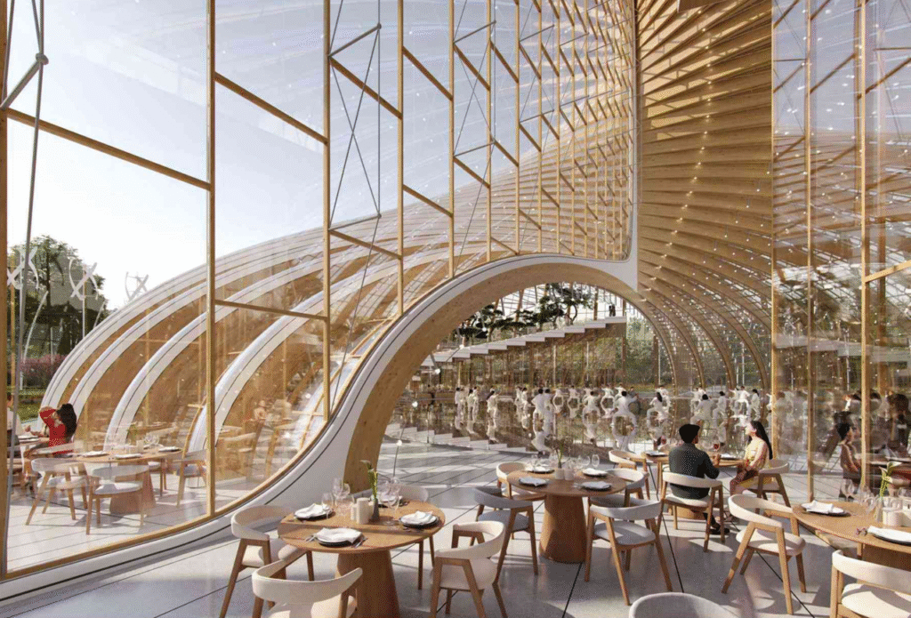 Taijitu: The Eco-Parametric Tai-Chi-Chuan Palace, Shenyang 2024, People ...