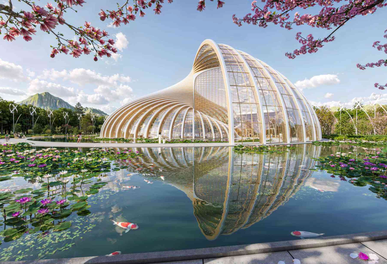 Taijitu: The Eco-Parametric Tai-Chi-Chuan Palace, Shenyang 2024, People ...